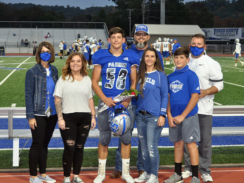 Fannin County honors football seniors | The News Observer, Blue Ridge ...