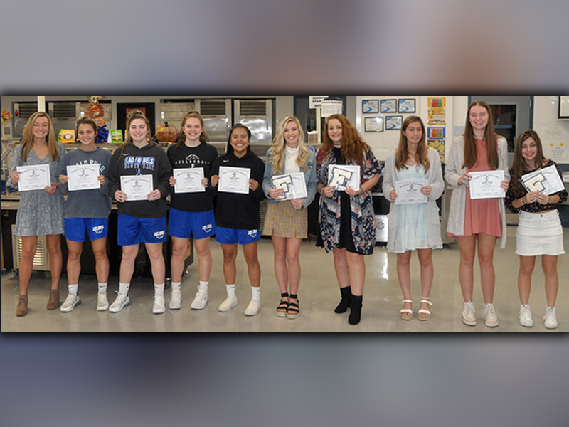 Lady Rebels volleyball holds banquet | The News Observer, Blue Ridge ...