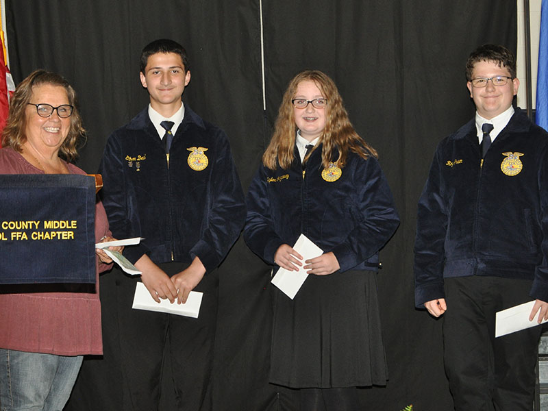 Fannin County Middle School FFA members receive awards | The News ...